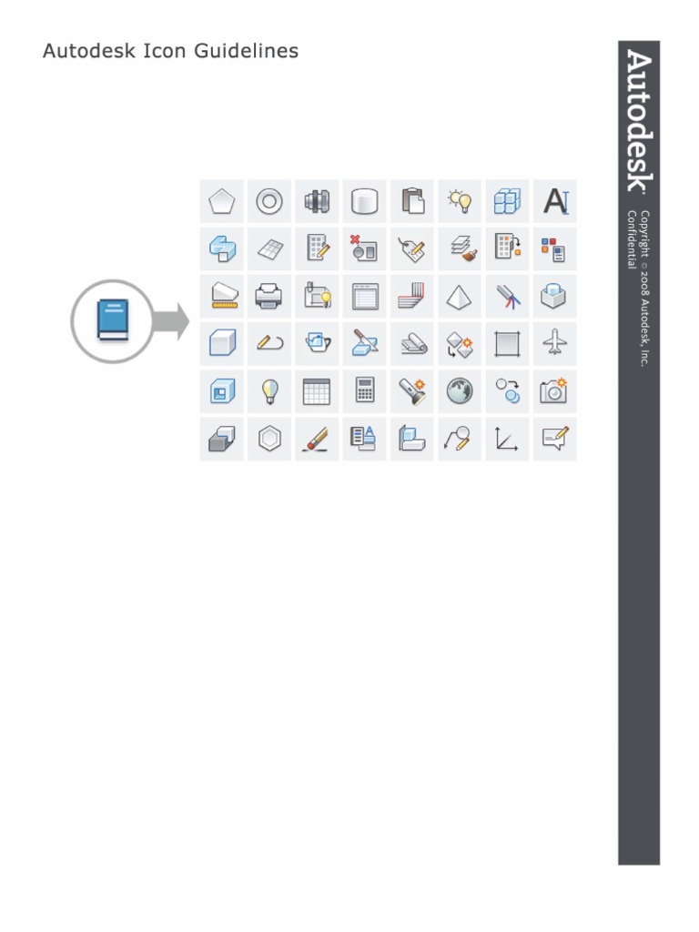 Autodesk Icon Guidelines | PDF | Icon (Computing) | Color