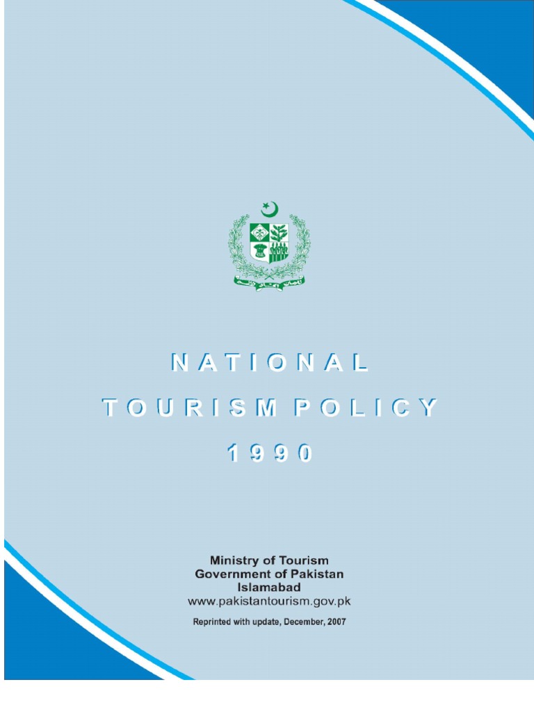 National Tourism Policy 1990