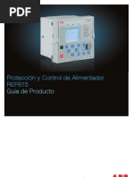 Manual Abb Ref 615 | Relé | Protocolo de Control de Transmisión