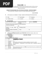 ISR-2 Form Submission Guidelines | PDF