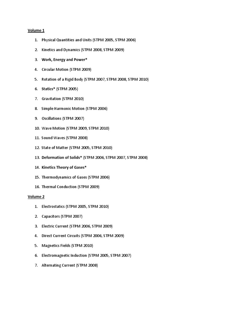 STPM Physics Title | PDF