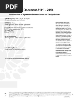 AIA C132™ 2019 Construction Manager Agreement | PDF | Construction ...