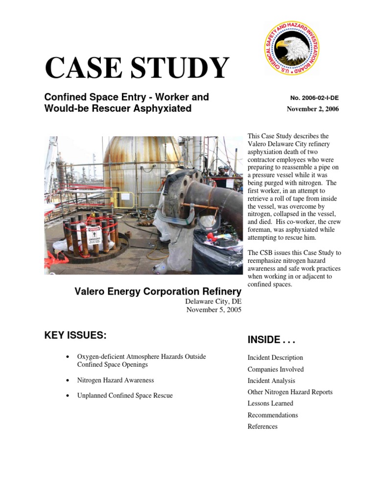 Valero Case Study | PDF | Oil Refinery | Breathing