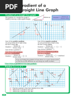 Finding Gradients of Straight Lines | PDF | Mathematics | Learning