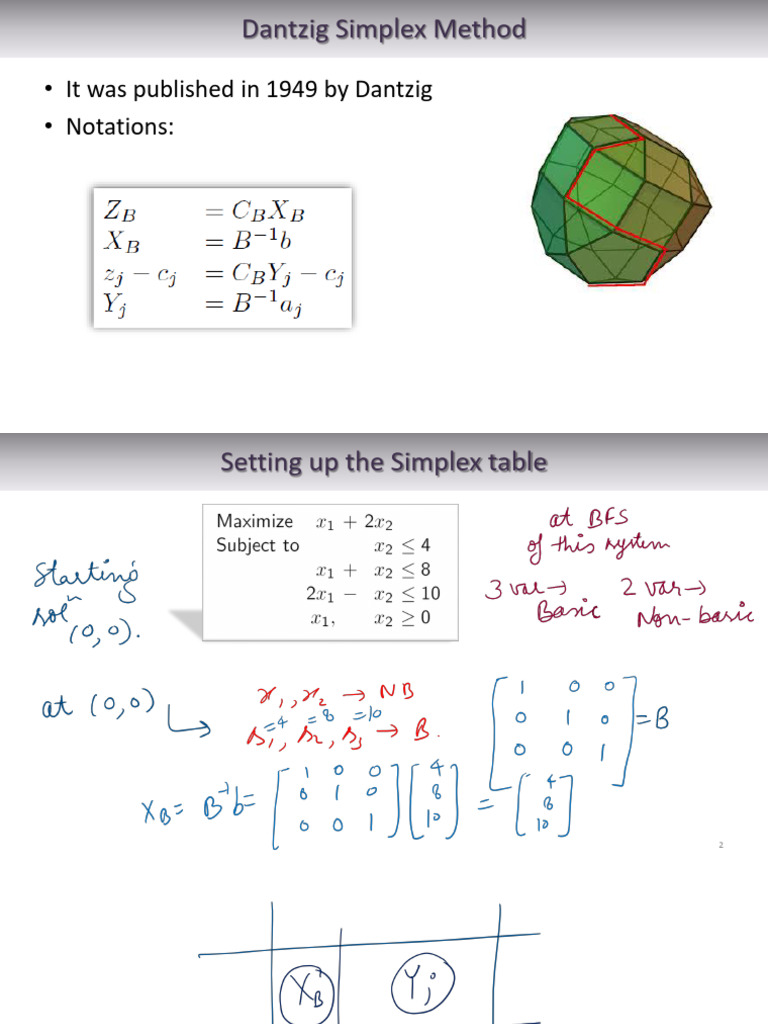 3 Simplex Outline | PDF | Algorithms And Data Structures ...