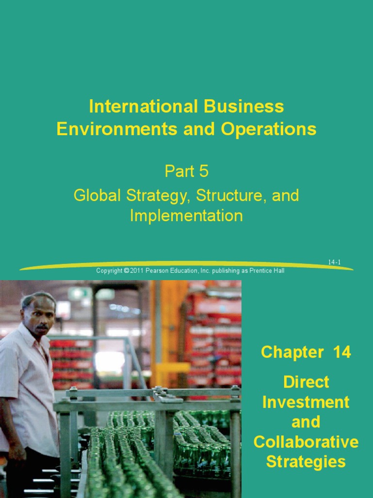 International Business Chapter 14 | PDF | International Business | Foreign Direct Investment
