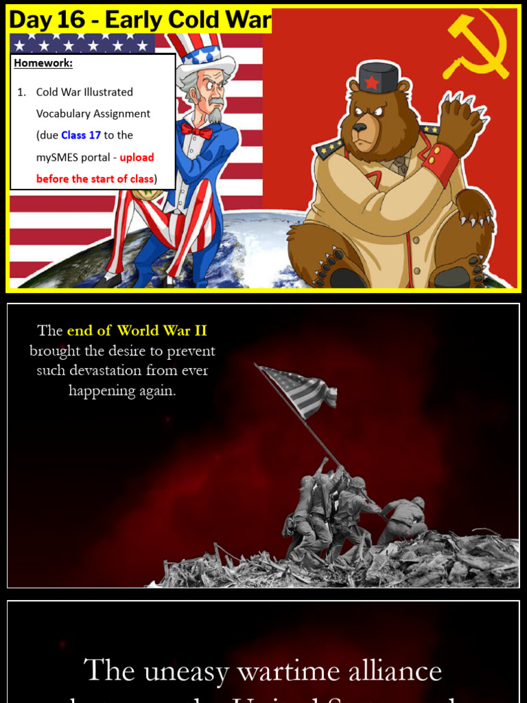 Day 16 - Early Cold War | PDF