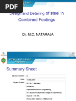 Trapezoidal Combined Footing Design Guide | PDF | Rectangle | Column