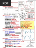 Basic EKG ECG Rhythms Cheatsheet | PDF | Electrocardiography | Cardiac ...