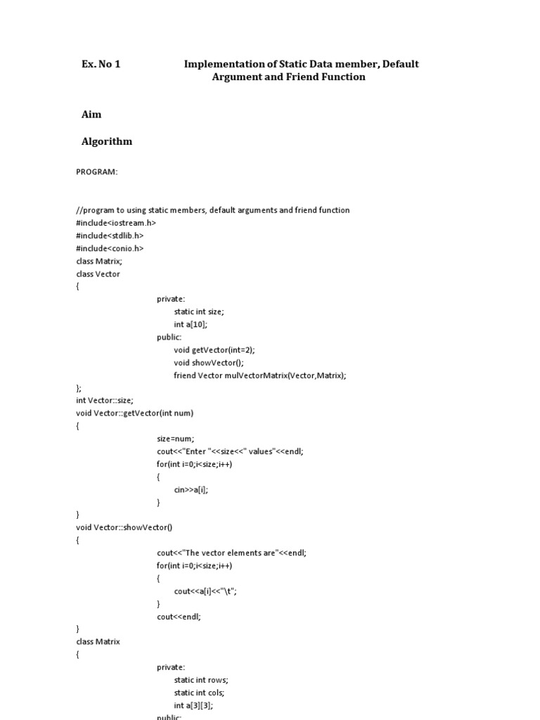 Oops Lab Manual | PDF | Constructor (Object Oriented Programming ...