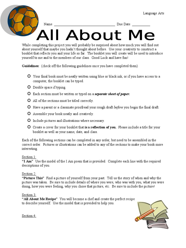All About Me 2011 | PDF