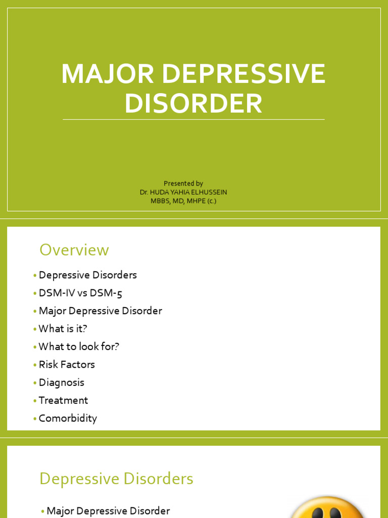 # Major Depressive Disorder GAD | PDF | Mood Disorders | Mental Disorder