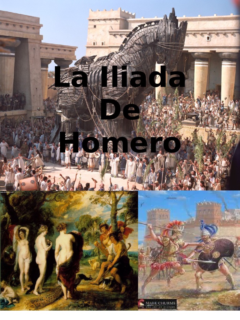 La Iliada | PDF | París (mitología) | Helena de Troya