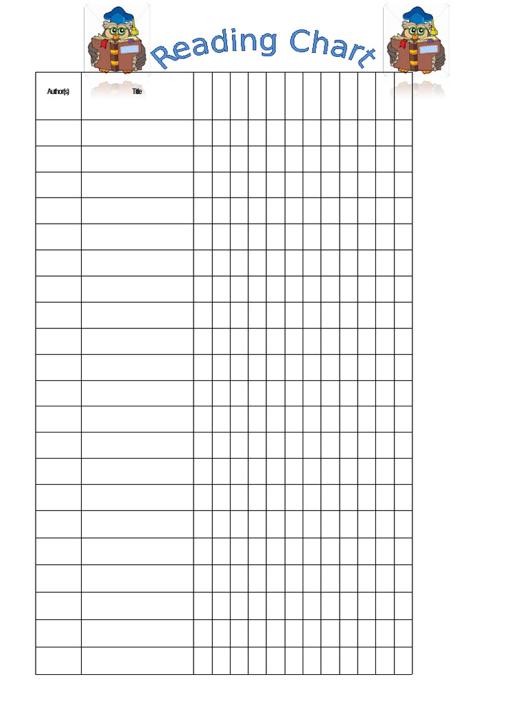 Reading Chart | PDF