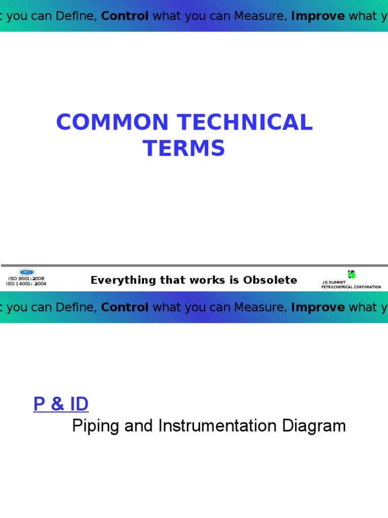 Common Technical Terms: Everything That Works Is Obsolete | PDF ...