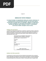 Ejemplo de Carta Con Aviso de Anexos | PDF