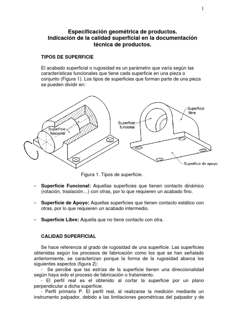 Tipos de Superficie-Rugosidad | PDF | Muestreo (procesamiento de señal ...