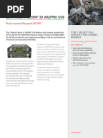 Cs Tcom An PRC 117g Multiband Networking Manpack Radio Datasheet | PDF ...