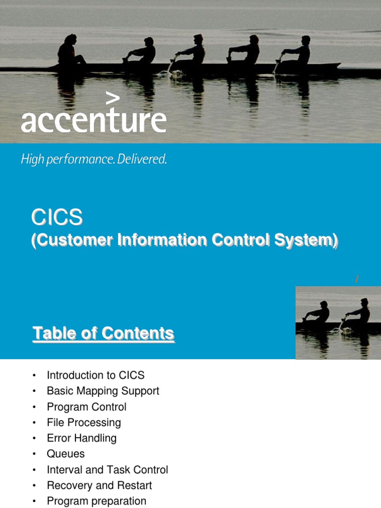 CICS Training Material | PDF | Databases | Operating System
