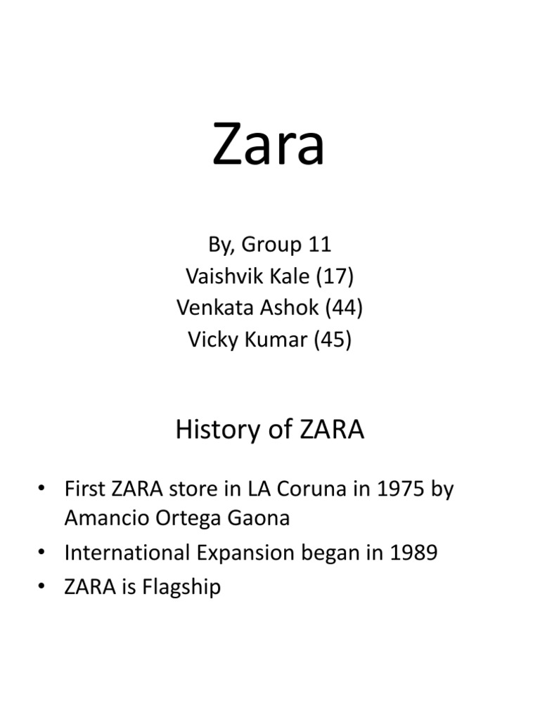 Zara Procurement | PDF | Outsourcing | Procurement