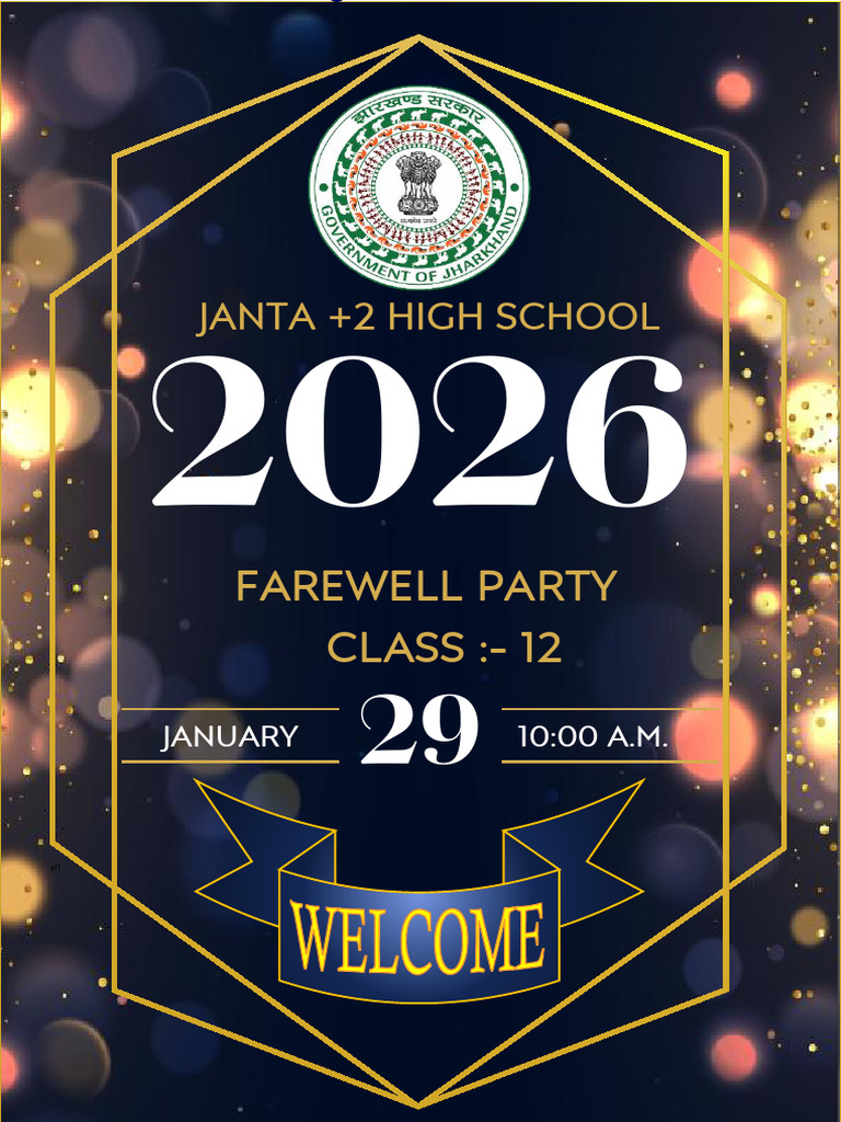 Class 12 Farewell Anchoring Script | PDF
