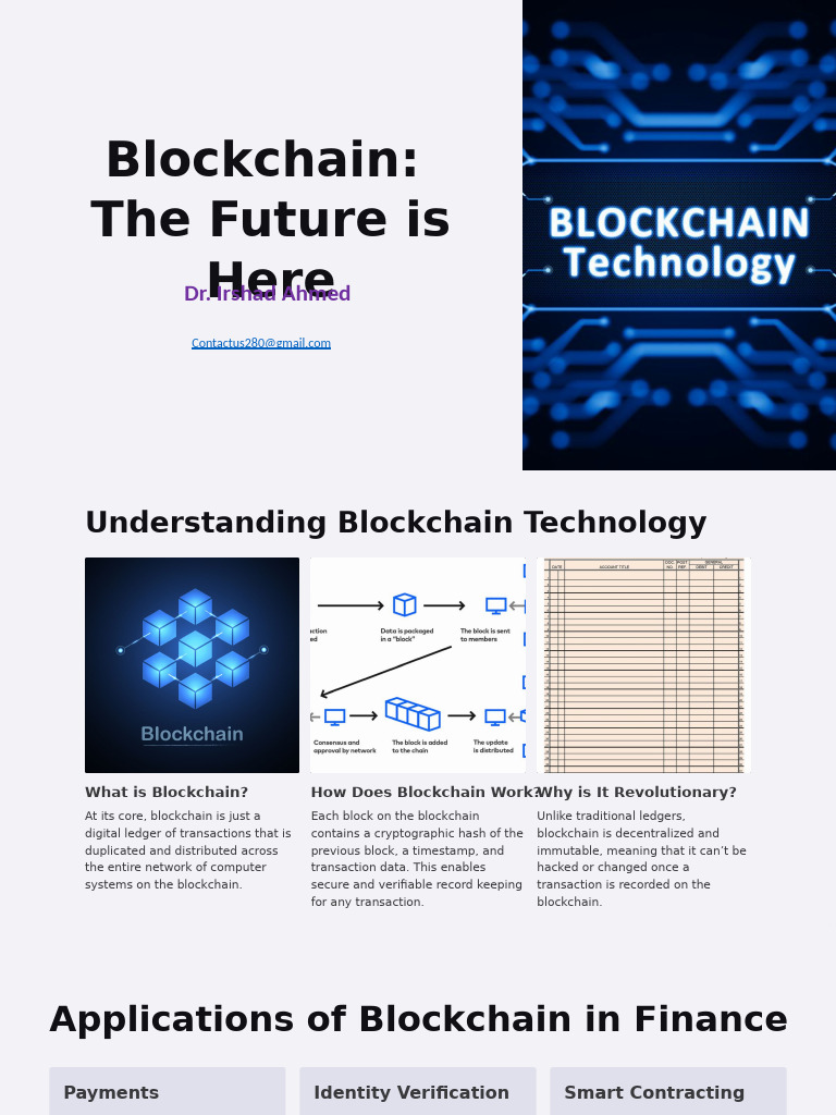 Blockchain-The Future is Here | PDF