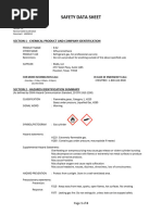R32 Refrigerant Safety Data Sheet | PDF | Dangerous Goods | Safety