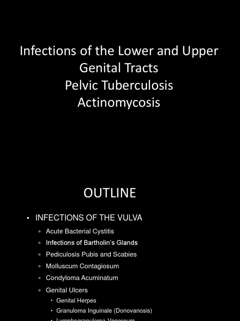 Lower and Upper Genital Tract Infections | PDF | Herpes Simplex | Candidiasis