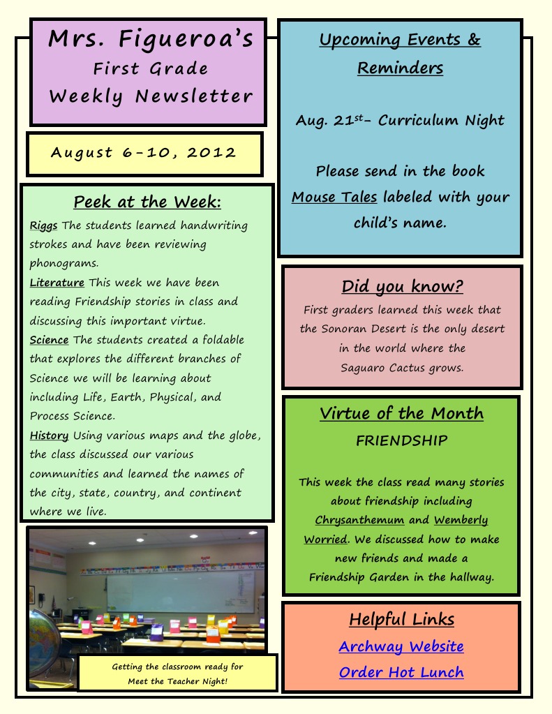 Weekly Newsletter Aug 6 | PDF | General Fiction