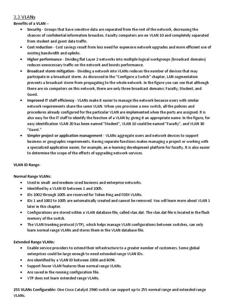 Logical Network Segmentation Using VLANs: Benefits, Types, and Switch ...