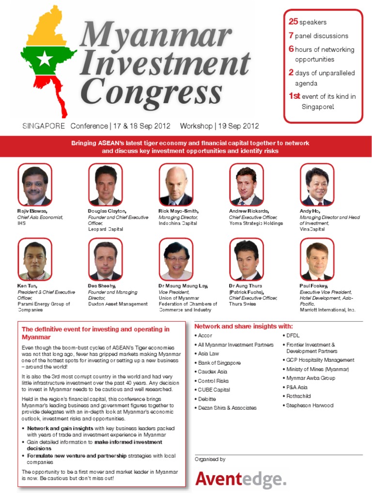 Myanmar Investment Opportunities Guide | PDF