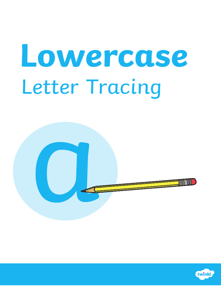 Lowercase Letter Tracing A4 Grid Activity Booklet Ver 2 | PDF | Zoology