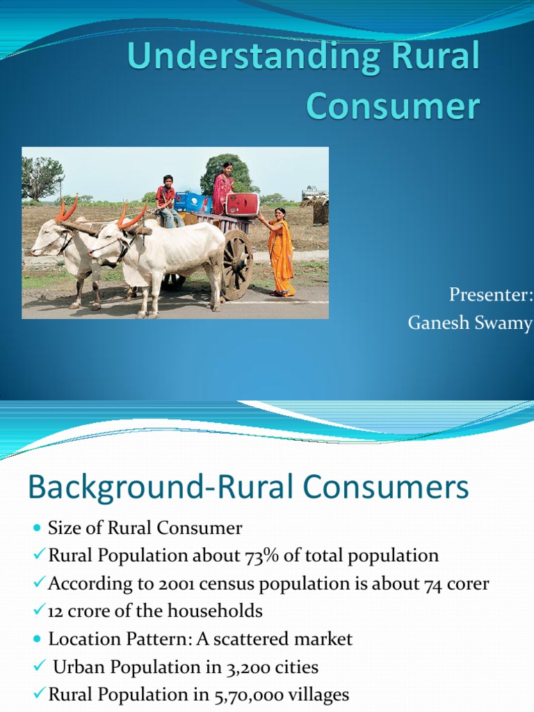 Understanding Rural Consumer | PDF | Consumer Behaviour | Behavior