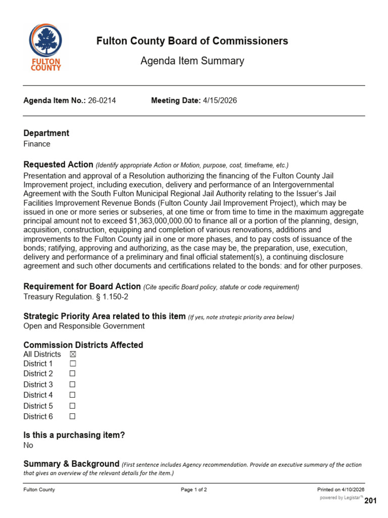 Jail | PDF | Bonds (Finance) | Taxes