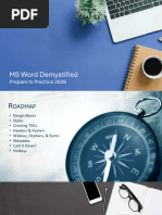 USM Thesis Formatting Guide Template | PDF | Microsoft Word | Software