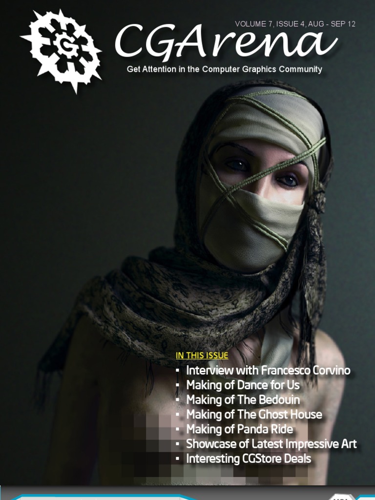 Cgarena Aug12 Magazine | PDF | Texture Mapping | Rendering (Computer Graphics)