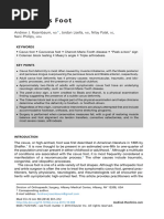 Pes Cavus and Pes Planus Overview | PDF | Foot | Musculoskeletal System