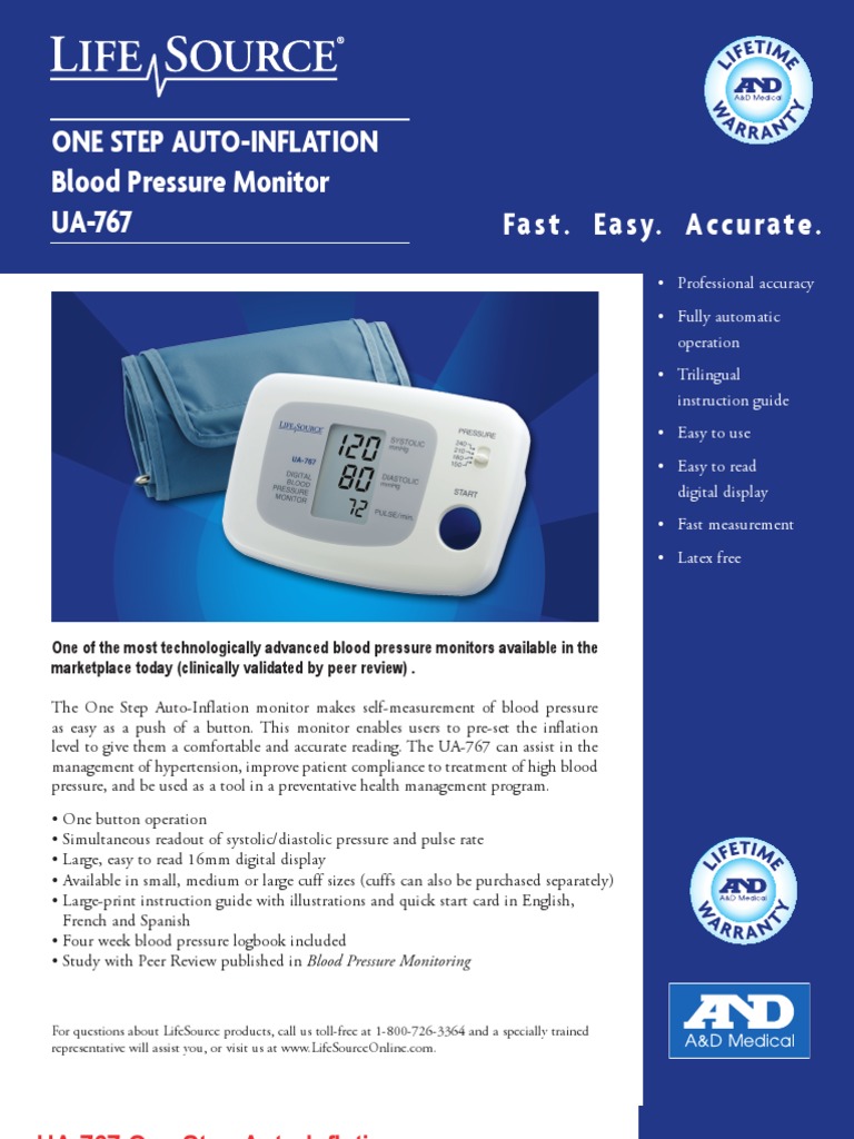 Blood Pressure Monitor Guide | PDF
