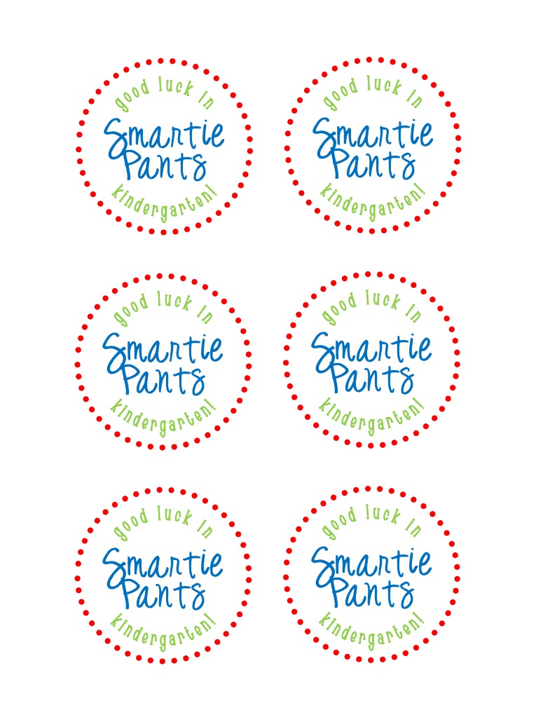 Good Luck Smartie Pants | PDF