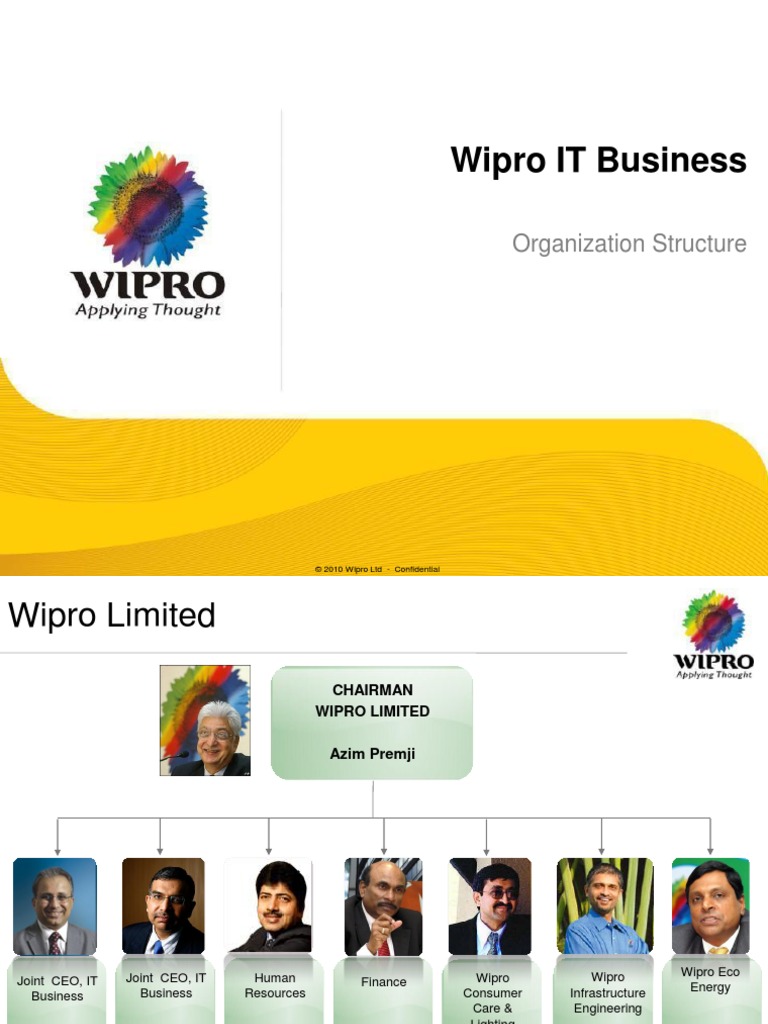 Wipro Org Chart | PDF | Companies | Business