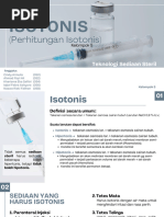 Rumus Ekivalensi dan Isotonis NaCl | PDF