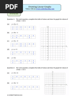 Drawing Quadratics with Corbettmaths | PDF