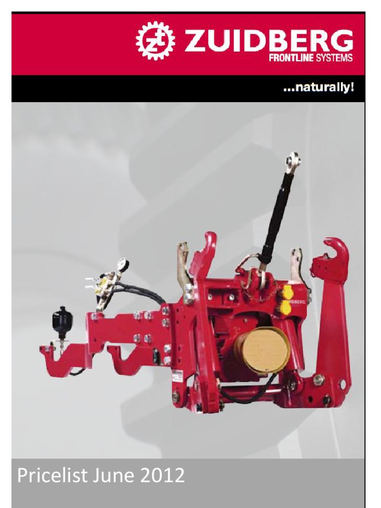 Zuidberg Parts Catalog - Catalog Library