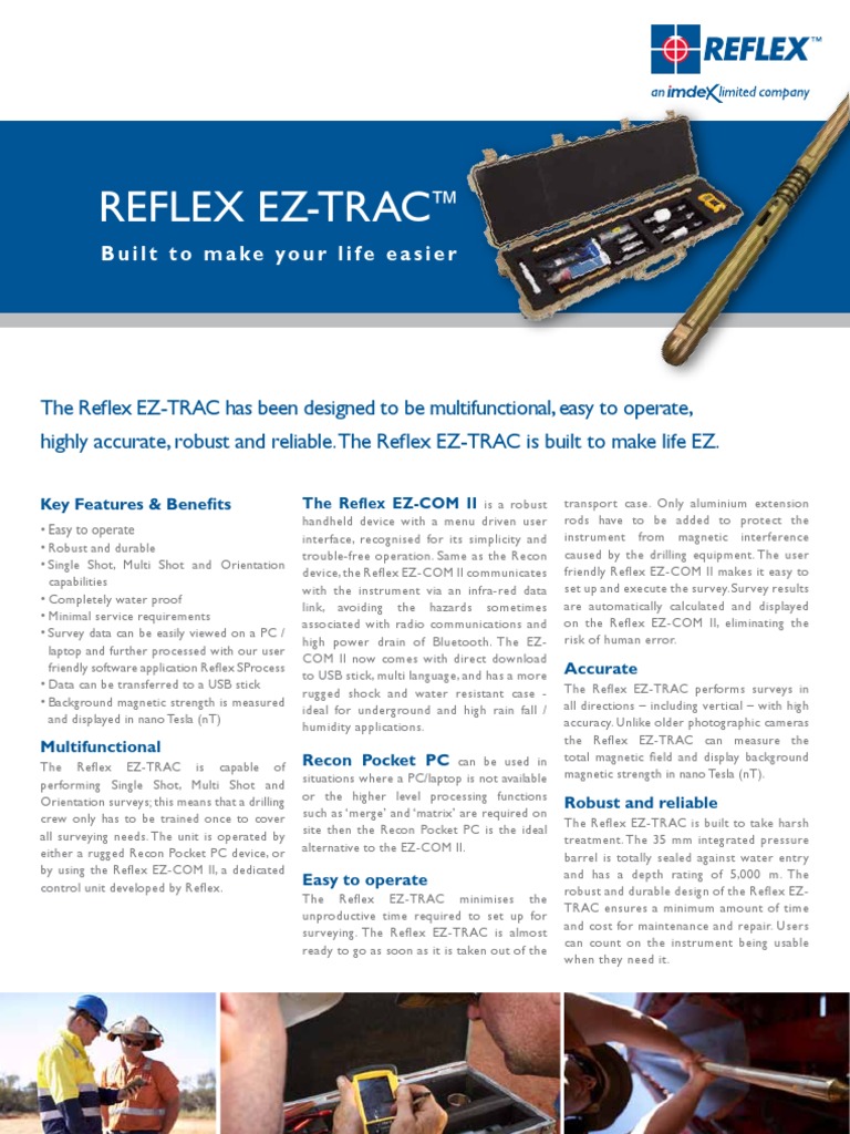 Reflex Ez Trac | Surveying | Usb
