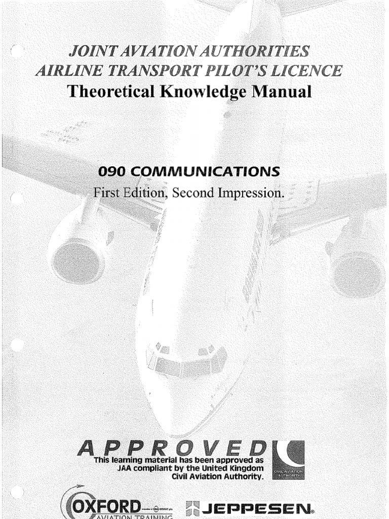 Jaa Atpl Book 14 - Oxford Aviation Jeppesen - Communication | PDF