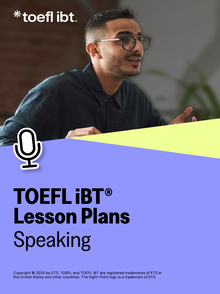 TOEFL IBT Lesson Plan - Speaking | PDF | Test Of English As A Foreign ...