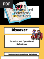 Technical vs. Operational Definitions Explained | PDF