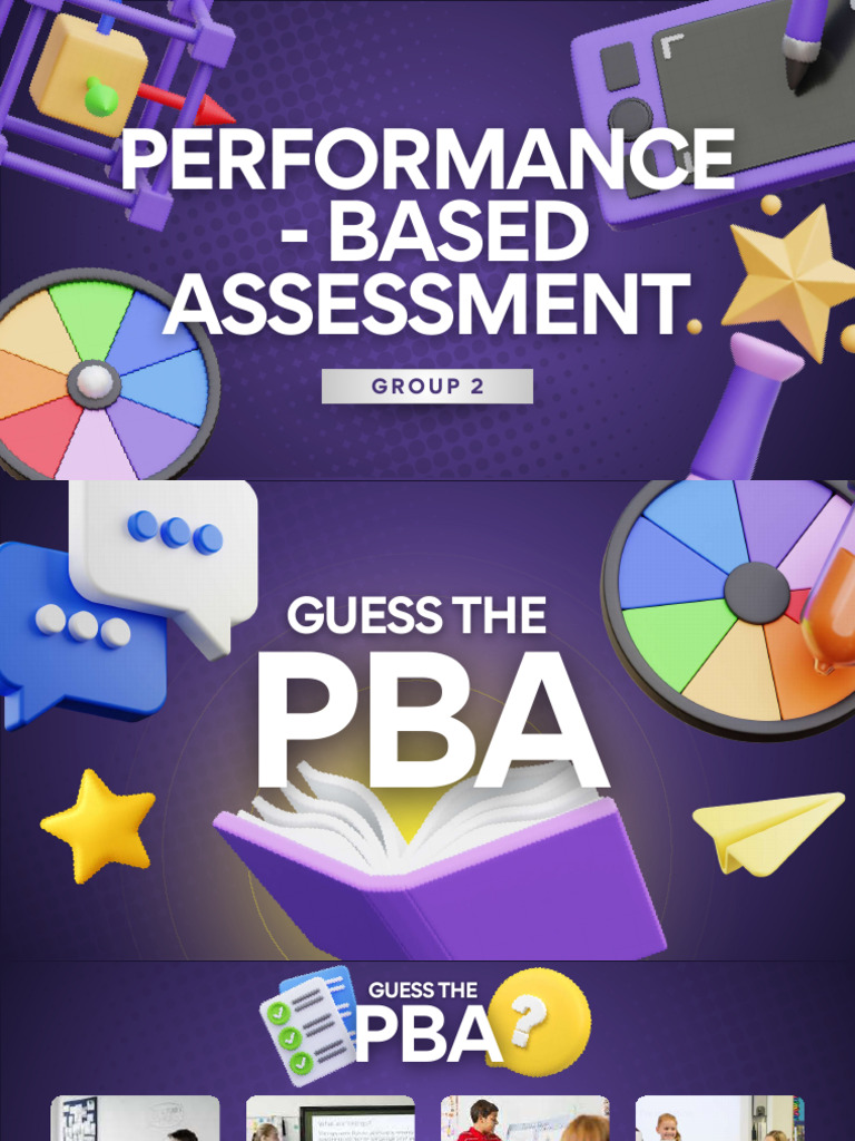 Performance Based Assessment | PDF | Educational Assessment | Learning