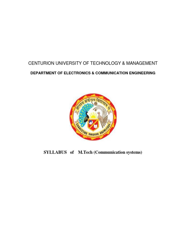 MTech Communication System | PDF