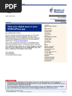 New Work Pass Card & SGWorkPass App Guide | PDF | Mobile App | Qr Code